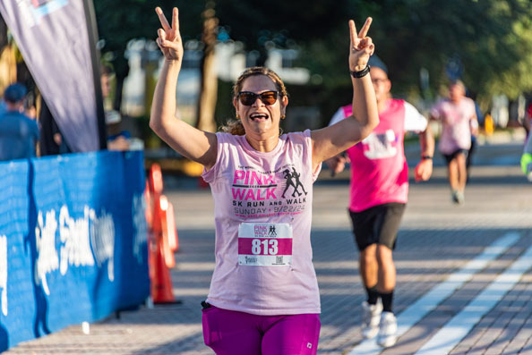 Pink Walk: Finish Line