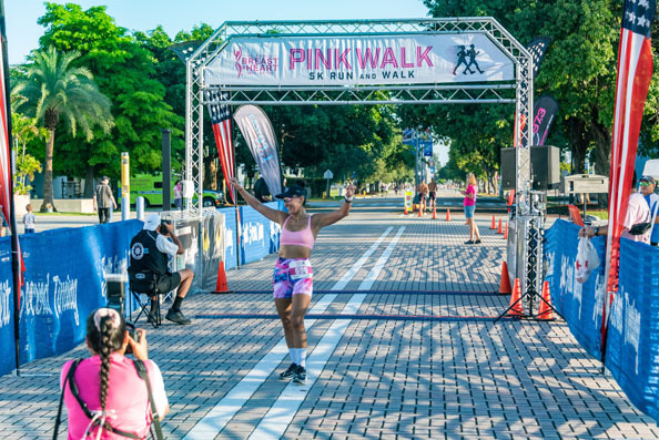 Pink Walk: Finish Line