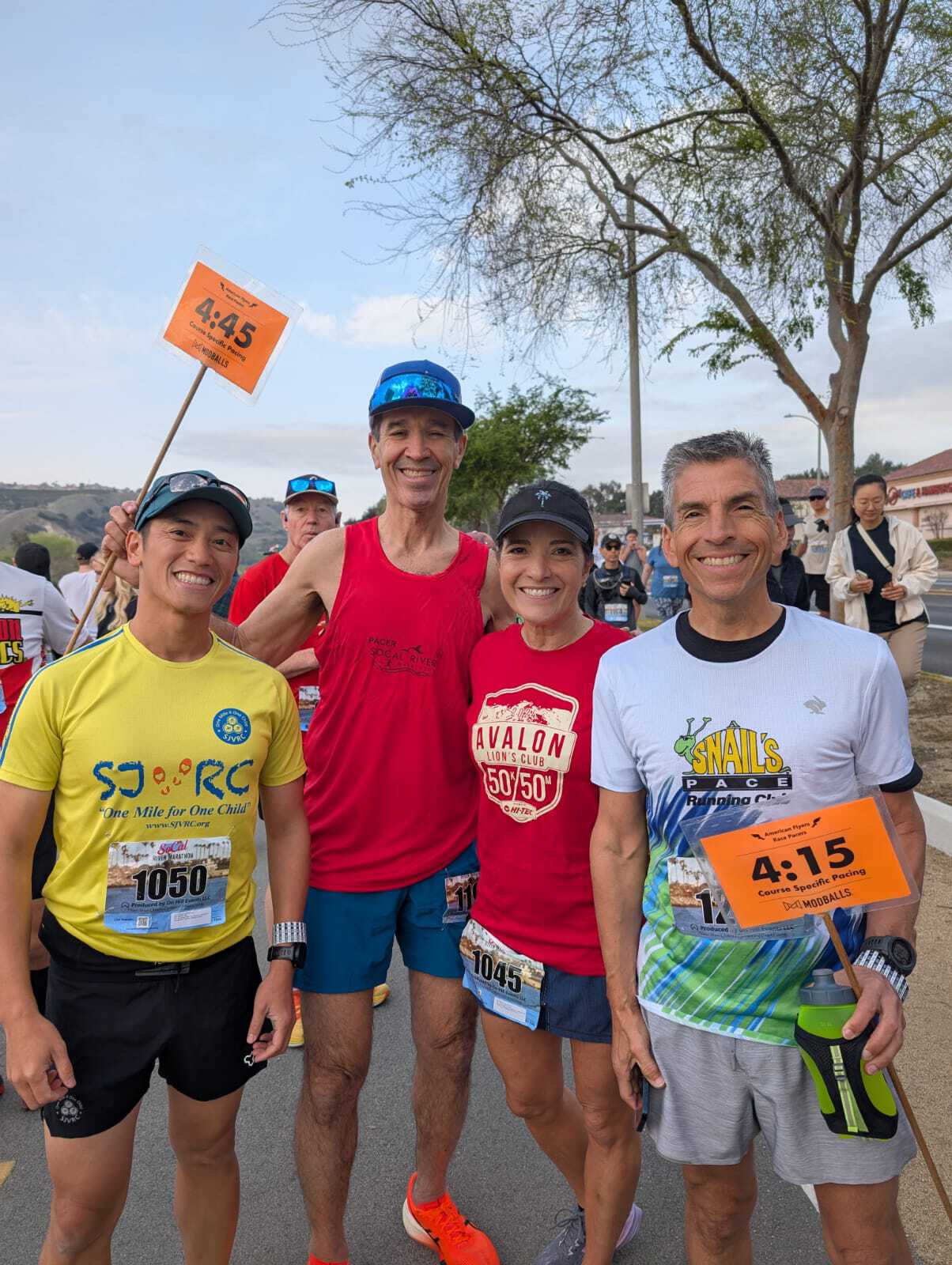 SOCAL River Marathon - 26.2 - 13.1 - 10K - 5K: Finish Line