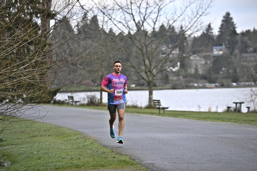 Seattle Cherry Blossom Run: On the course (10k, 5k) (3/22/2025)