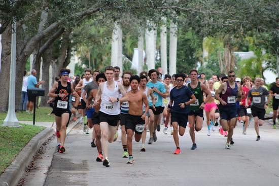 Fort Myers Turkey Trot 5K: On Course